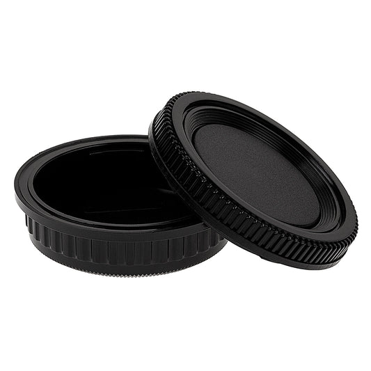 Camera Body & Rear Lens Cap Set for Pentax K (PK) Cameras & Lenses ...