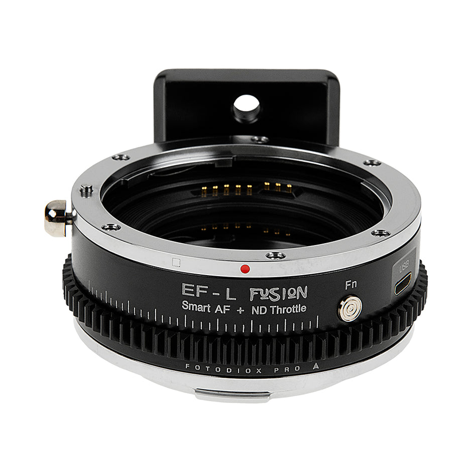 NDT Fusion Auto Adapter - Canon EF Lens to L-Mount Cameras w/ Variable ...