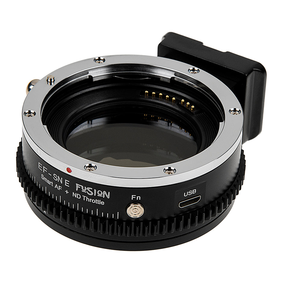 Cine ND Throttle Smart Adapter - Canon EF Lens to Sony E-Mount Cameras ...