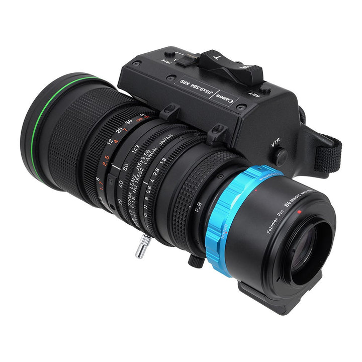 B4 (2/3") Lens to Black Magic Pocket Cinema Camera (BMPCC with Micro-4/ ...