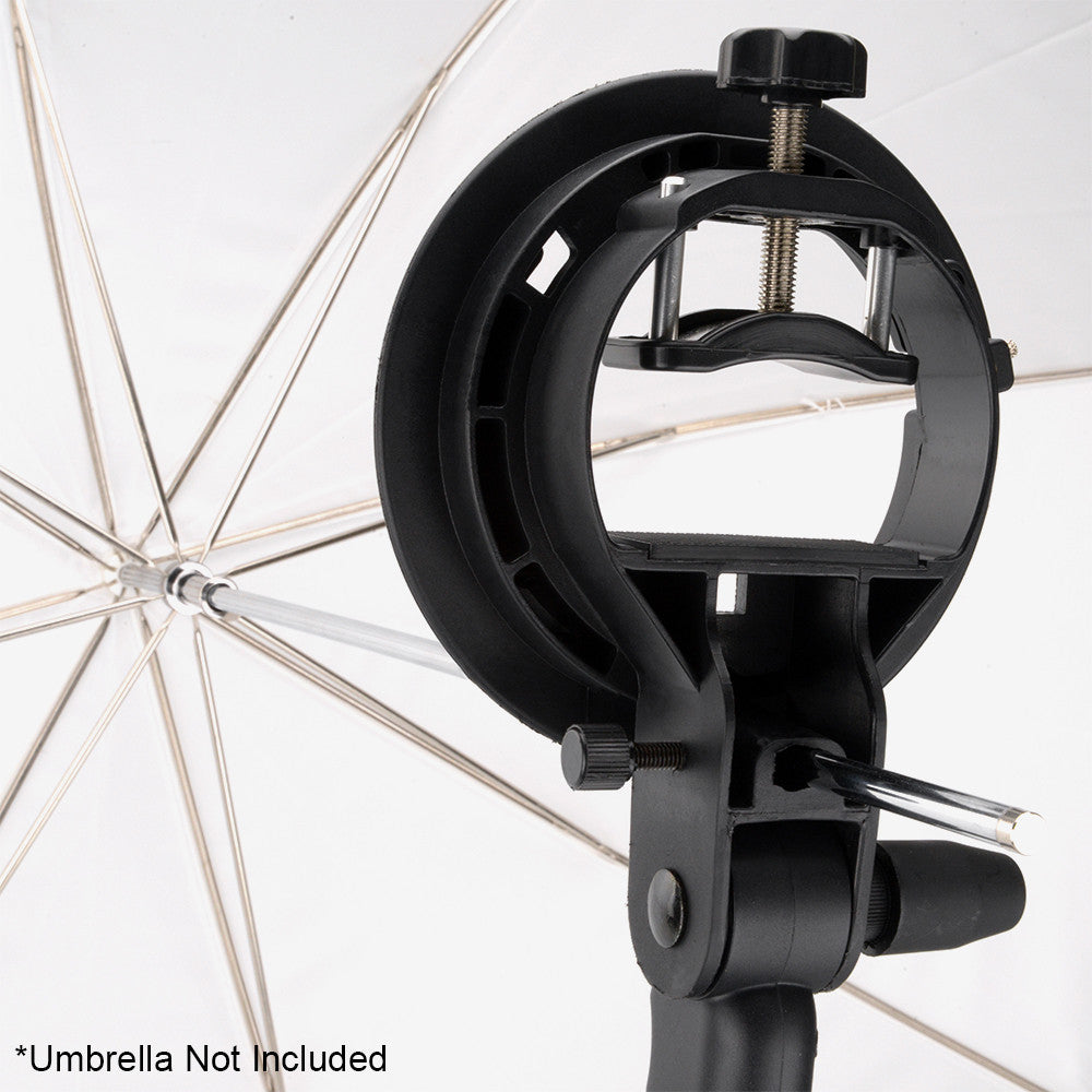 Fotodiox Pro Flash Bracket Holder with Handle for Speedlight Flash Gun ...