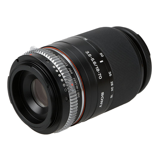 Sony/Minolta A-Mount SLR Lens to Canon EOS Mount SLR Camera Body ...